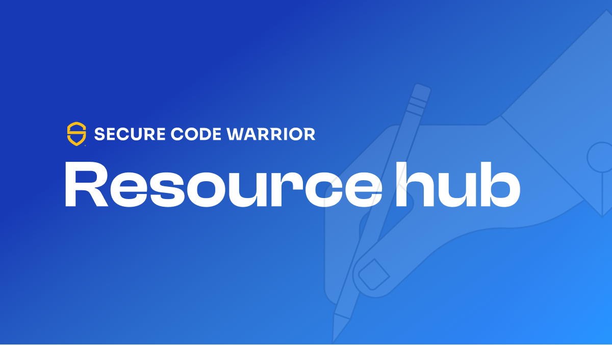 The Resources Hub | Secure Code Warrior